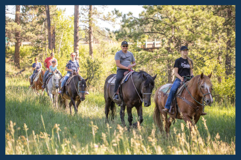 Horseback Riding & Chuck Wagon Dinner Show near Mt. Rushmore ...