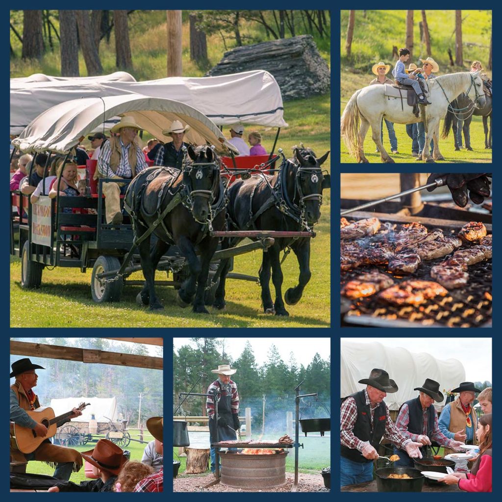 Horseback Riding & Chuck Wagon Dinner Show near Mt. Rushmore | Home | Horseback Riding & Supper Show